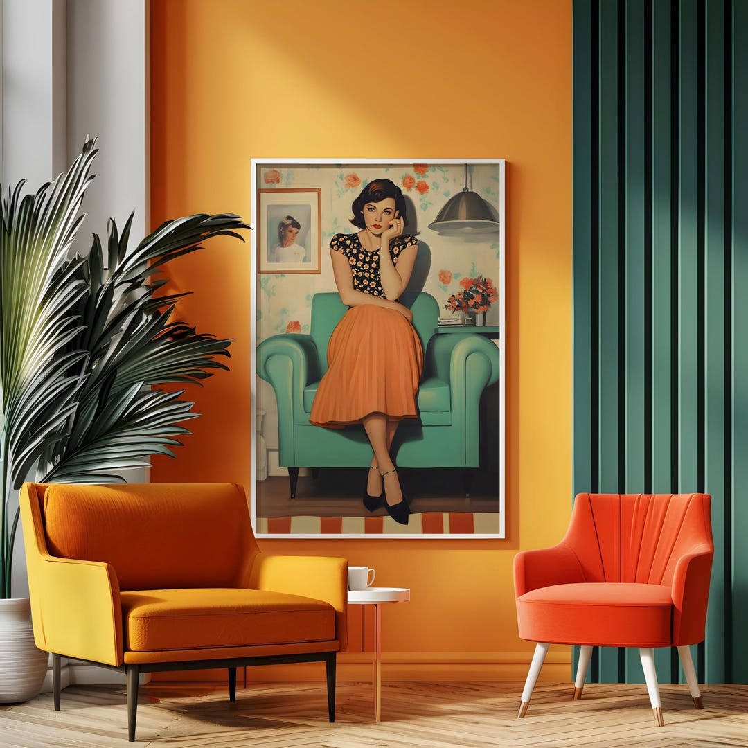 Traditional Housewife Poster 2, Classic Vintage Tradwife Home Decor ...