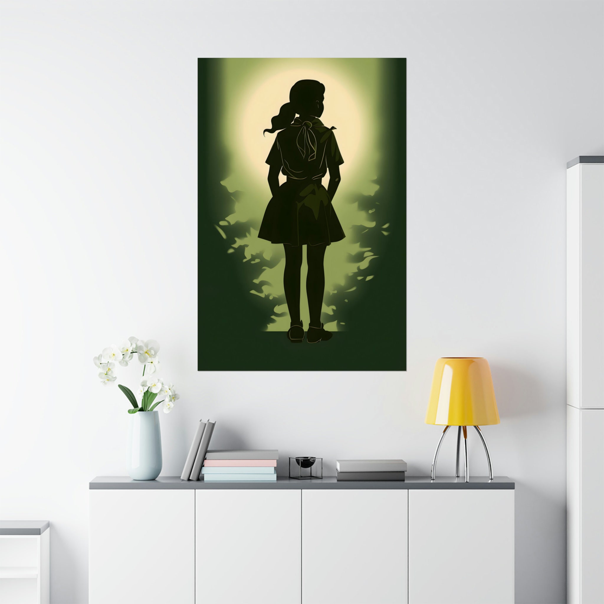 Minimalist Girl Scout Poster 3, Lady Thinker Wall Art Teenage Room ...