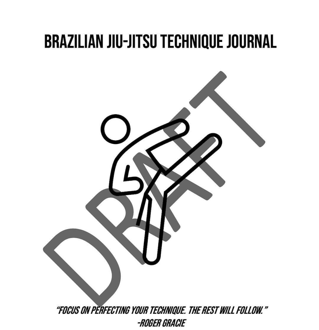 Brazilian Jiu-jitsu Basic Technique Journal - Etsy