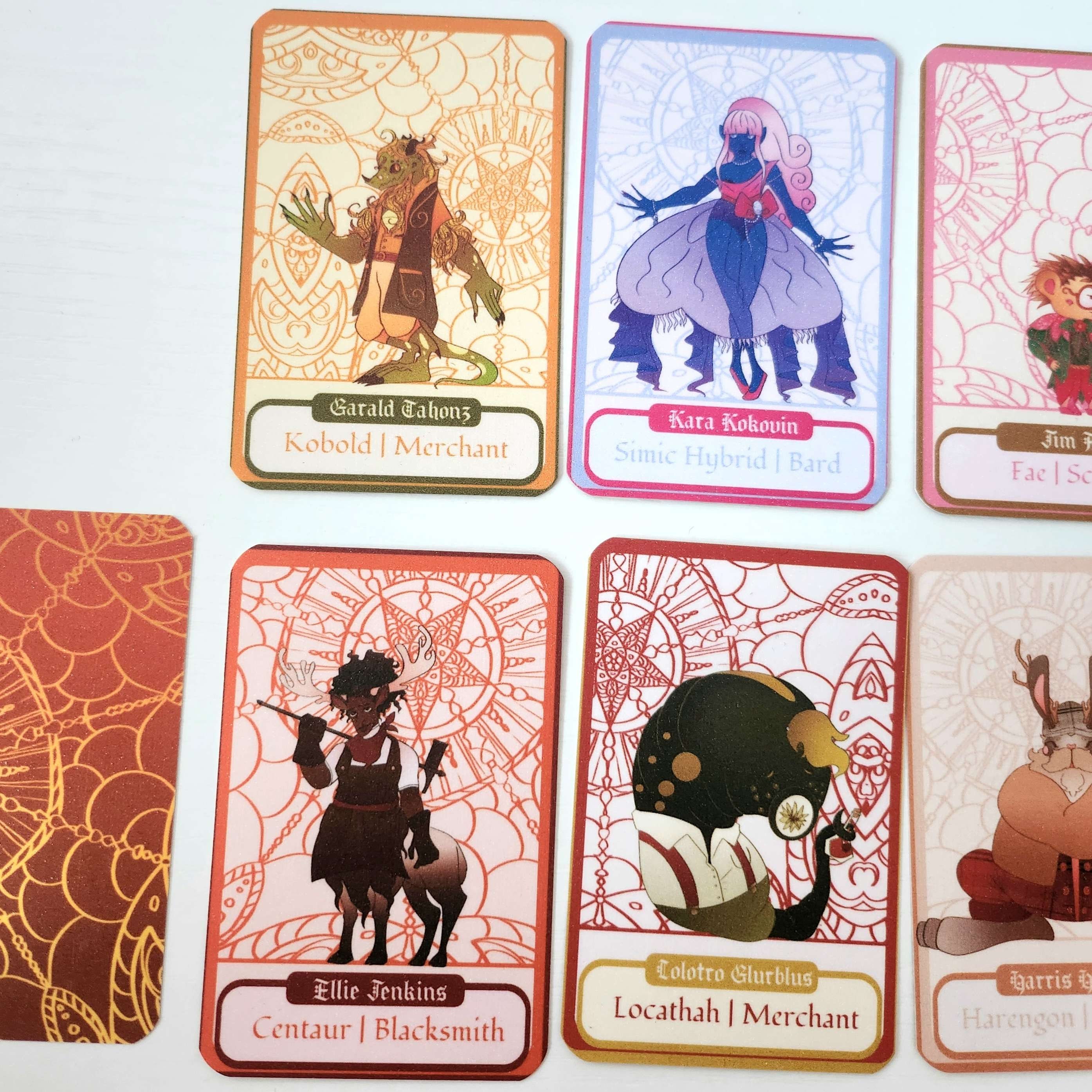 Dnd NPC Trading Cards - Etsy