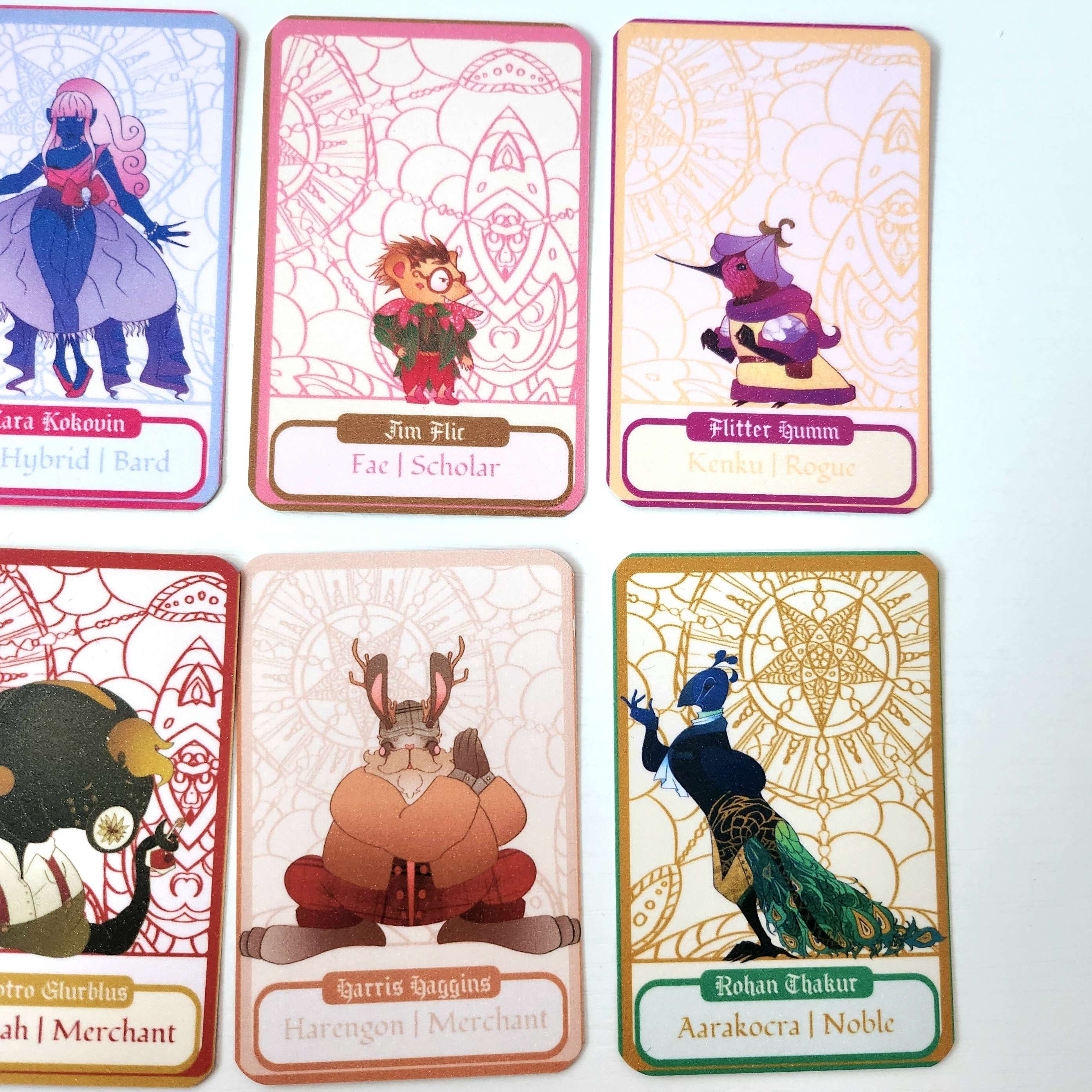 Dnd NPC Trading Cards - Etsy