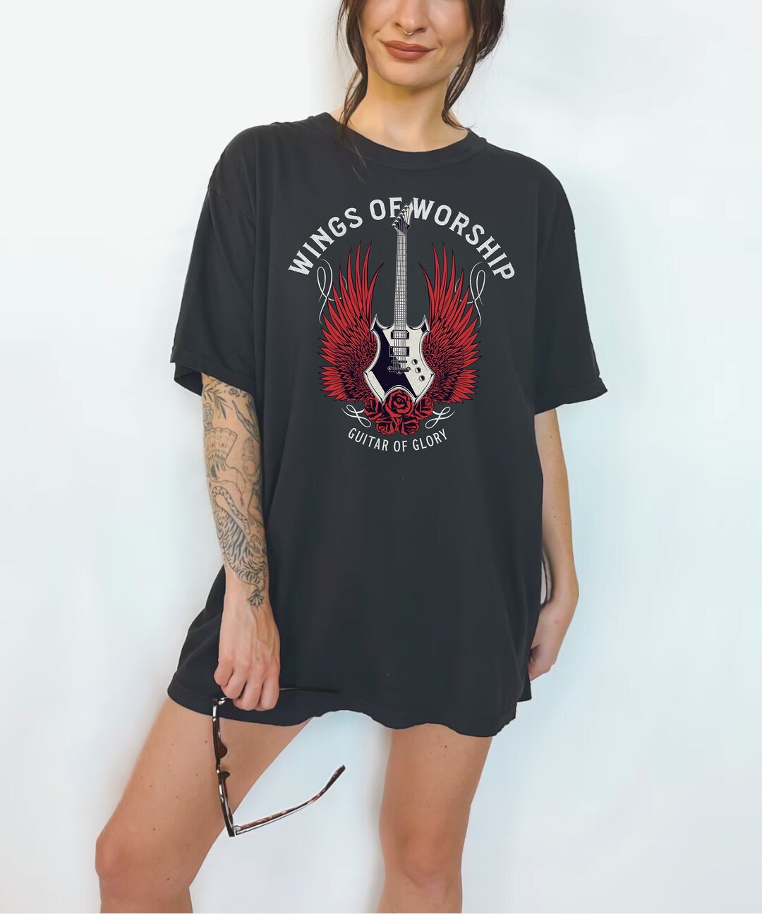 Retro Christian Shirts Jesus Rock Tee Aesthetic Faith Tee - Etsy