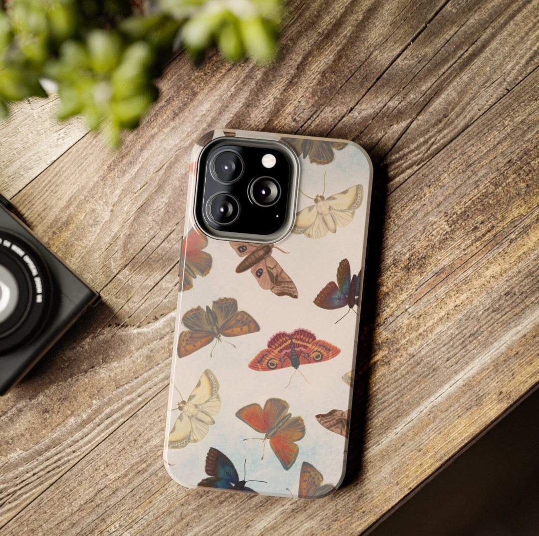 Moth Phone Case Cute Aesthetic Design Case for Trending - Etsy
