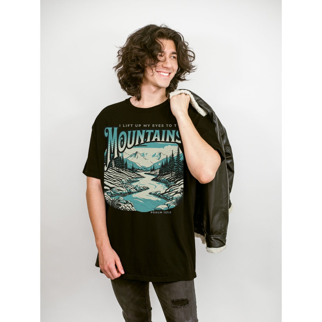 Mens Christian Streetwear Faith Based Merch Outdoor Tee for Men Trendy ...