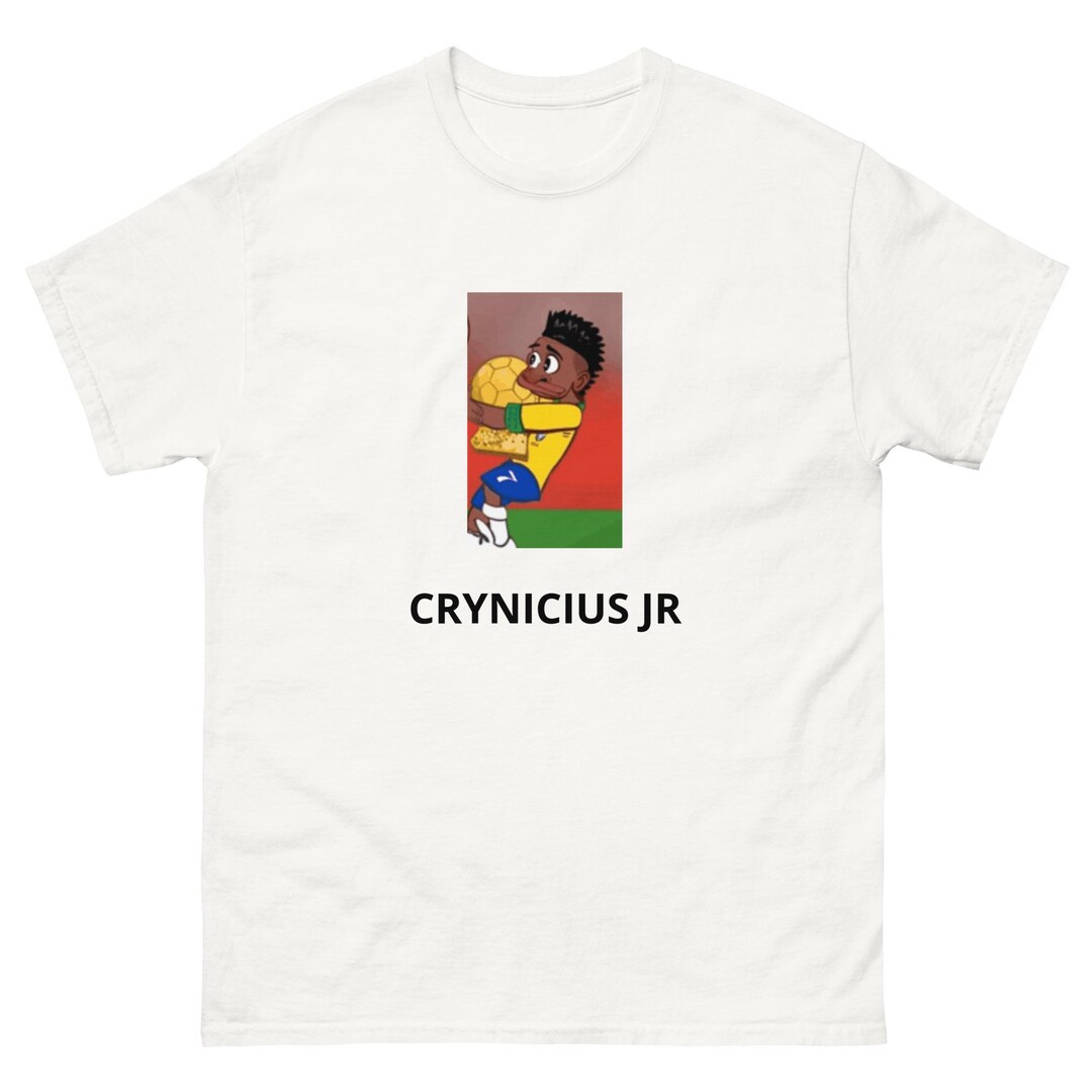 Vinicius Jr Crying Balon D'or T-shirt Funny Football - Etsy