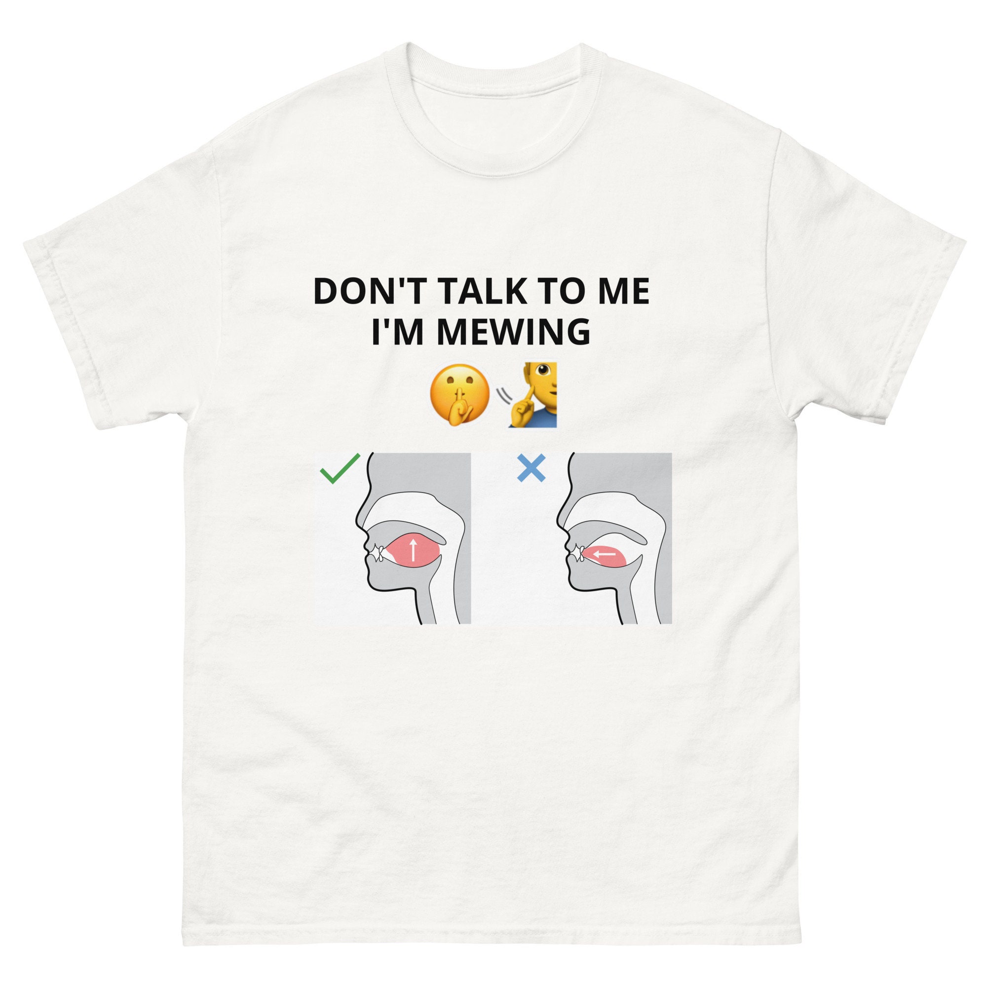 Mewing T-shirt - Etsy