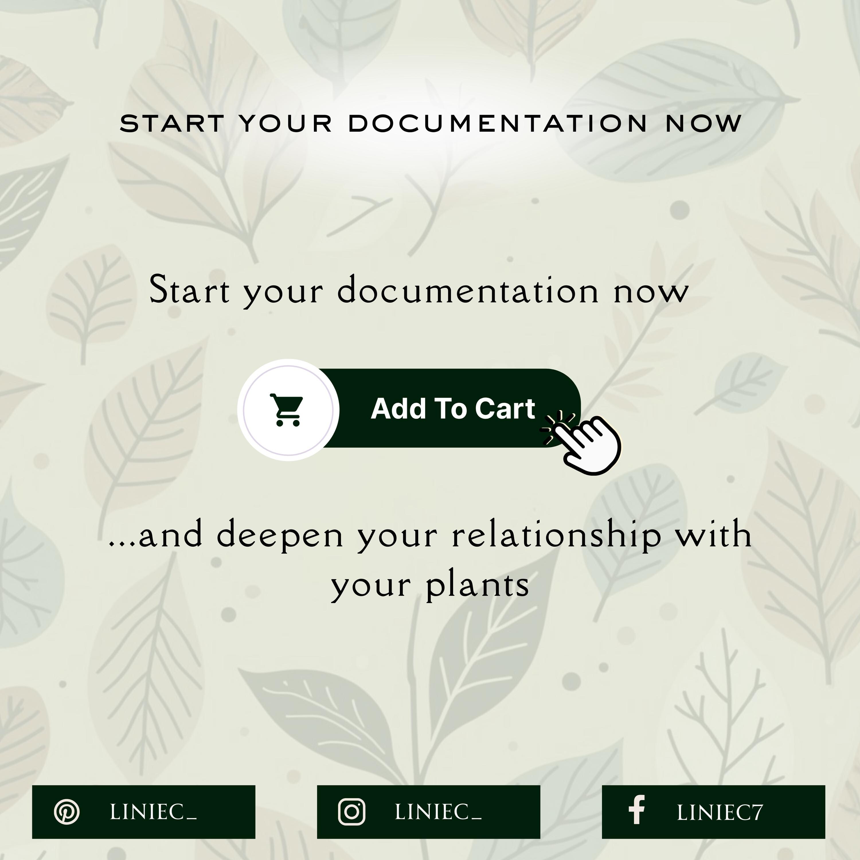 Printable Plant Passport Template Customizable Plant Care Tracker ...