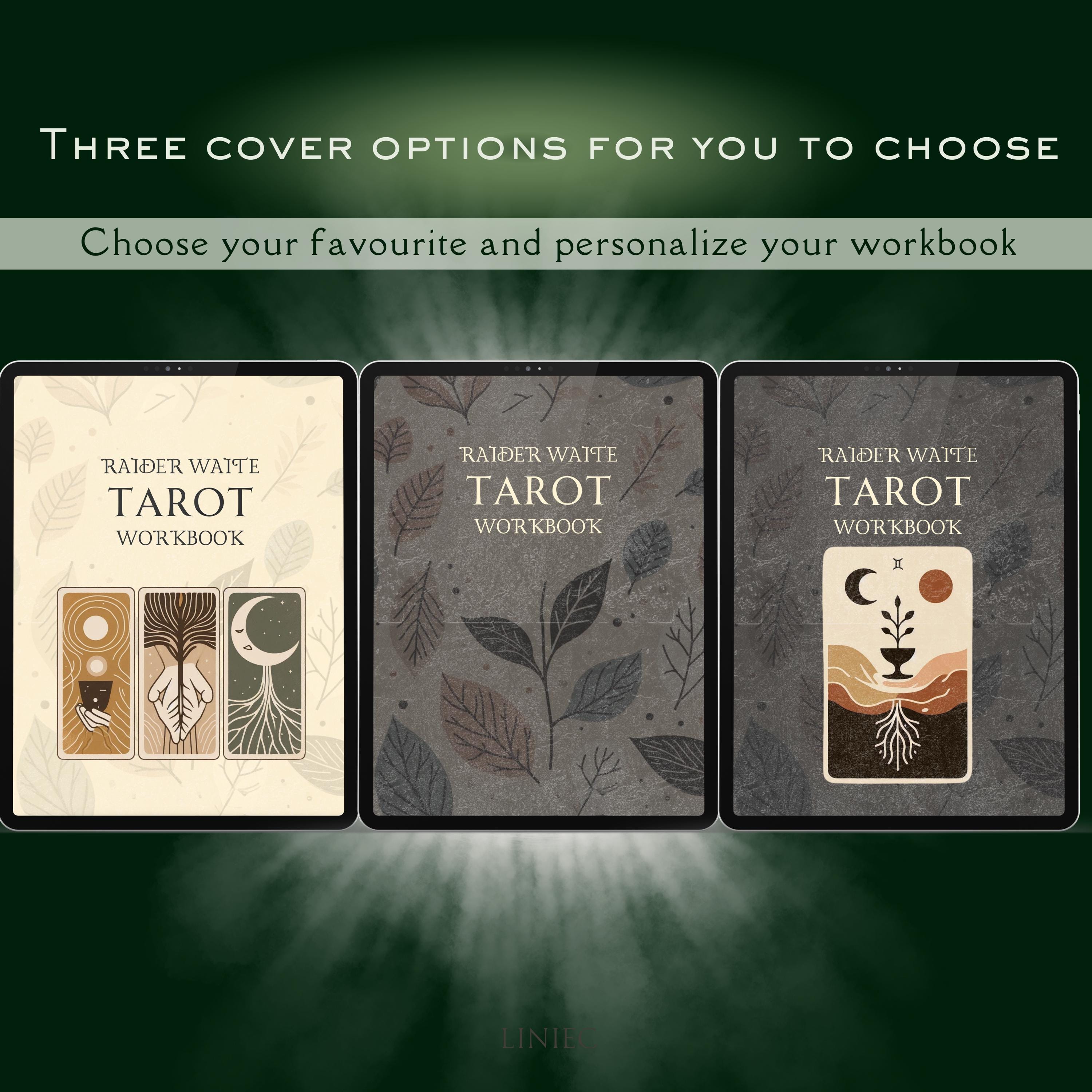 Raider Waite Tarot Digital Workbook Journal Tarot Cheat Sheets for ...