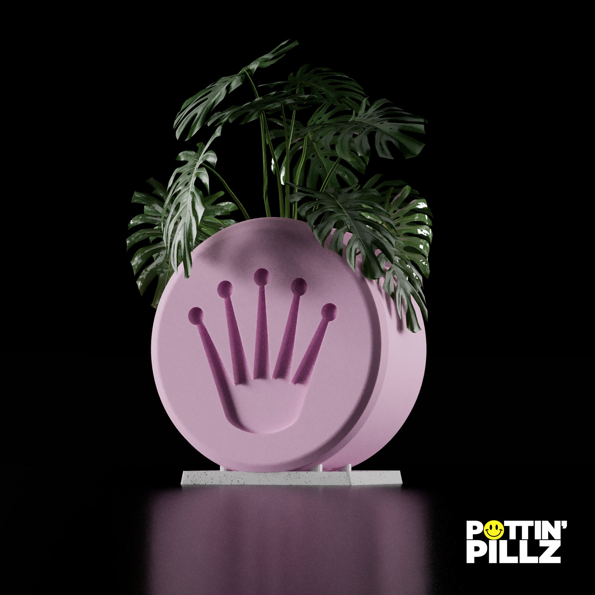 Pill Indoor Plant Pot - Etsy