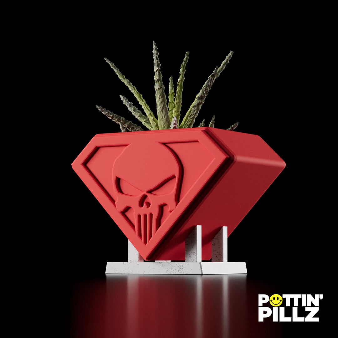 Punisha Pill Indoor Plant Pot - Etsy
