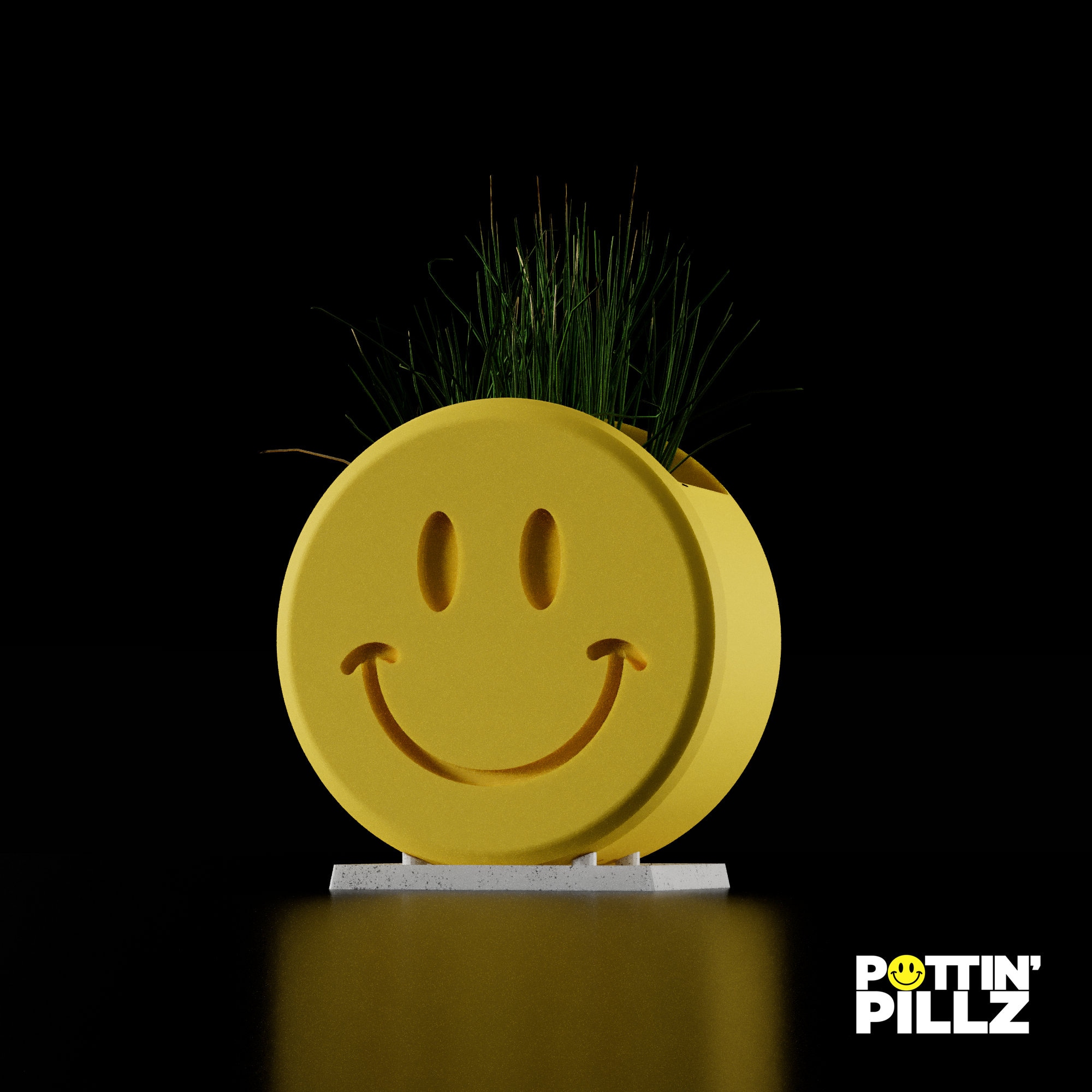 Pill Indoor Plant Pot - Etsy