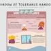 DBT Window of Tolerance Handout: Therapy Aid (PDF) - Etsy
