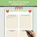 My Strengths Self-esteem Fillable Worksheet Kids Teens Mental Health ...