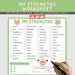 My Strengths Self-esteem Fillable Worksheet Kids Teens Mental Health ...