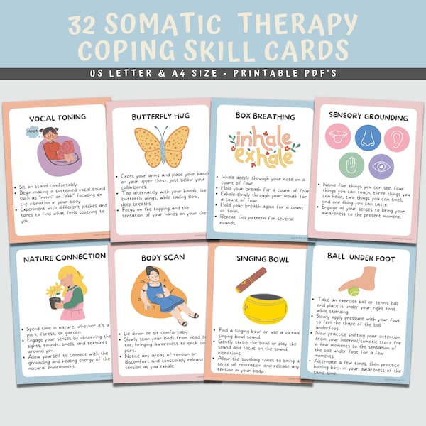 Somatic Regulation for Kids - Etsy