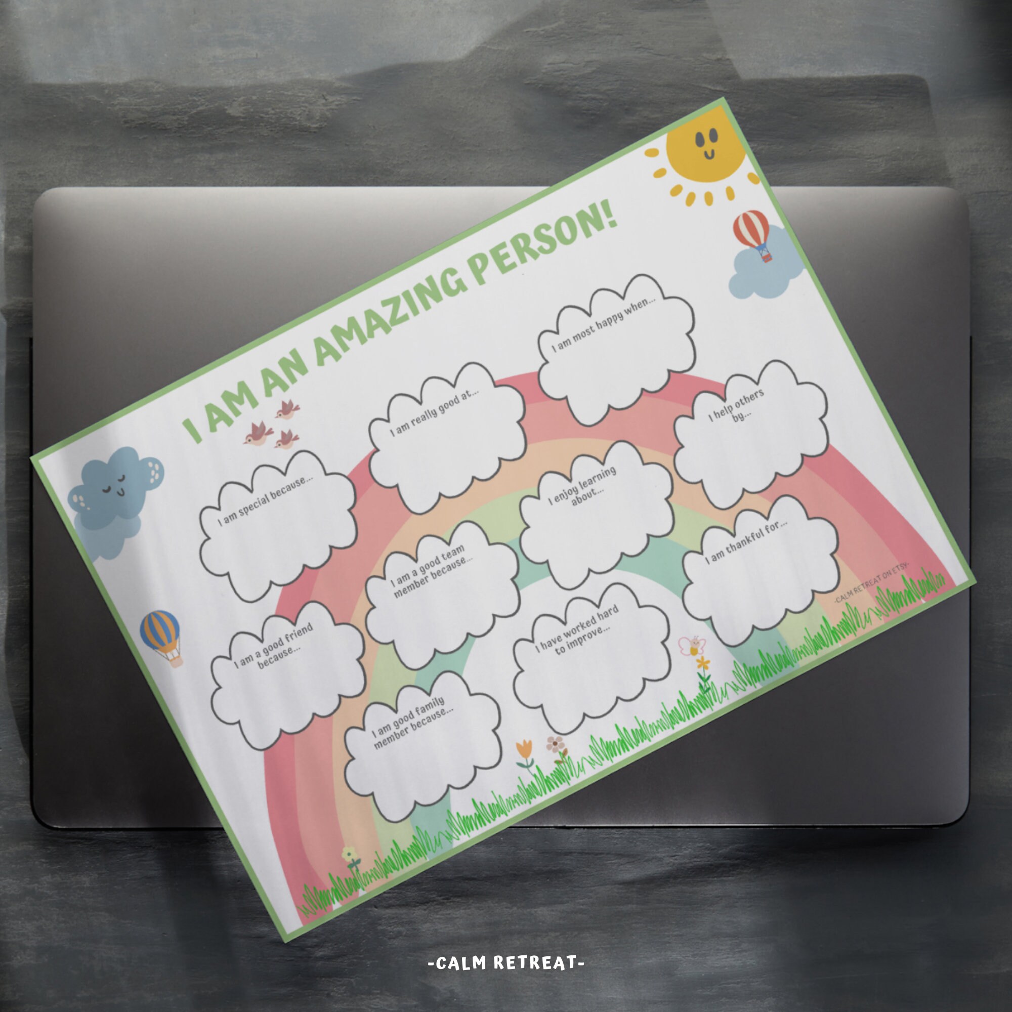 Self-esteem Worksheet, I Am an Amazing Person, Self Confidence Activity ...