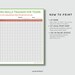 Coping Skills Tracker for Teens, Worksheet for Kids Teens, Growth ...