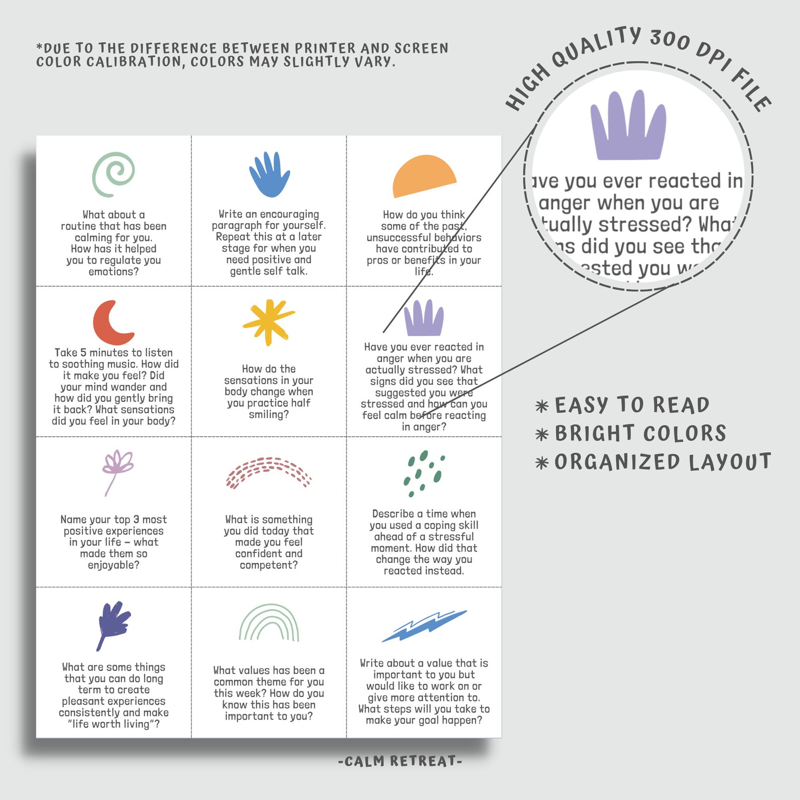 DBT Journal Prompts, Emotional Regulation, Mindfulness, Distress ...