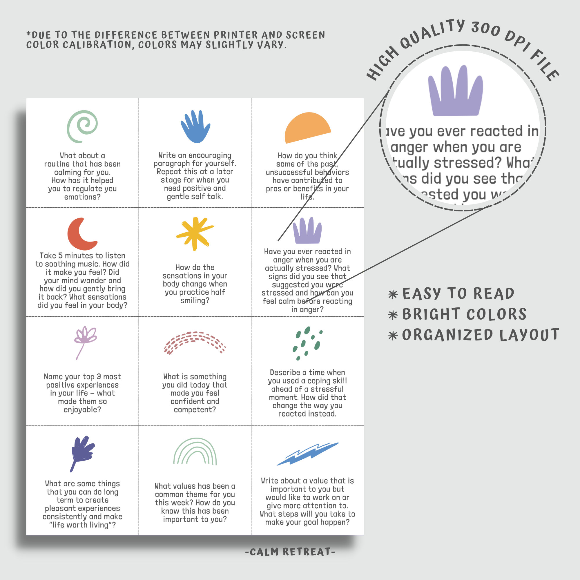 DBT Journal Prompts, Emotional Regulation, Mindfulness, Distress ...