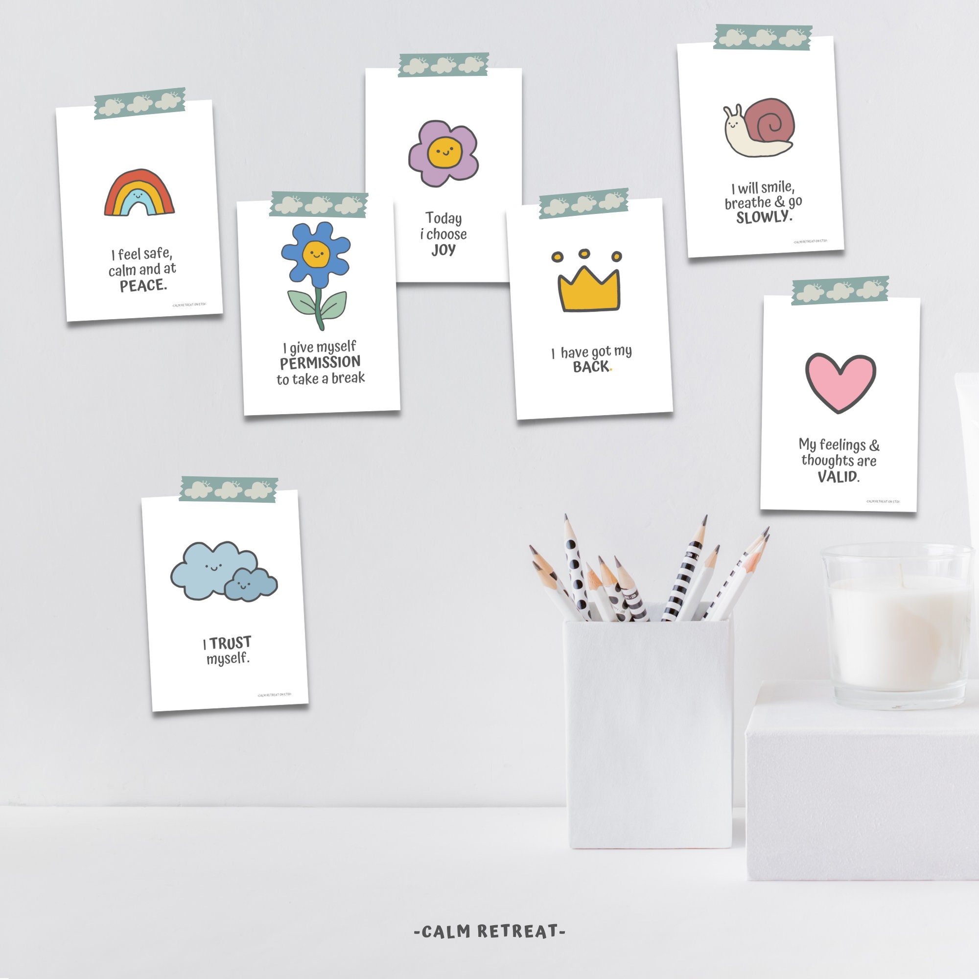 Anxiety Cards Coping Skills Therapy Tools Mindfulness - Etsy