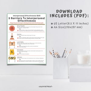 DBT Barriers to Interpersonal Effectiveness Handout, Dialectical ...