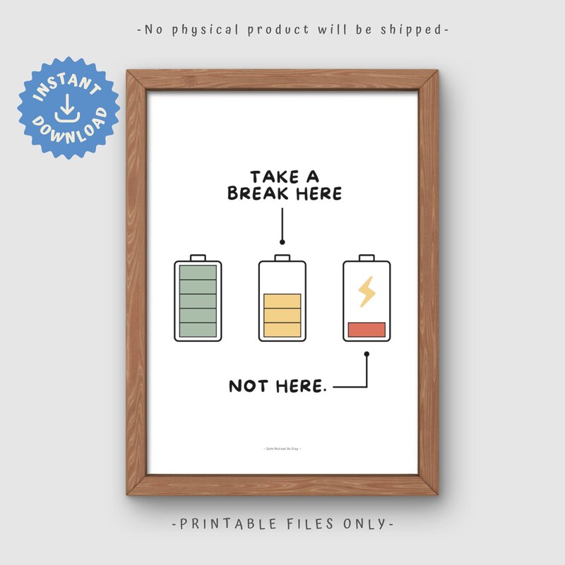 Stress Management Posters - Etsy