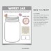 Worry Jar Fillable Worksheet for Kids Children, Printable Therapy ...