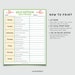 Self Esteem Daily Checkin Printable Fillable Worksheet for Kids and ...