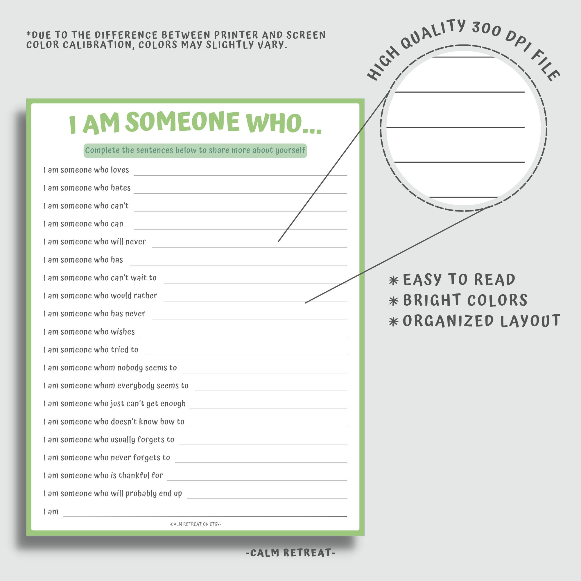 Self-esteem Fillable Worksheet, Forgiving Myself, Self-esteem Worksheet ...