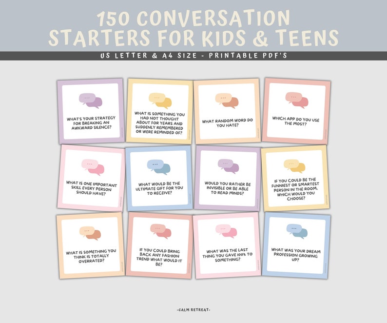 150 Conversation Starter Cards, Conversation Starters for Couples, Date ...