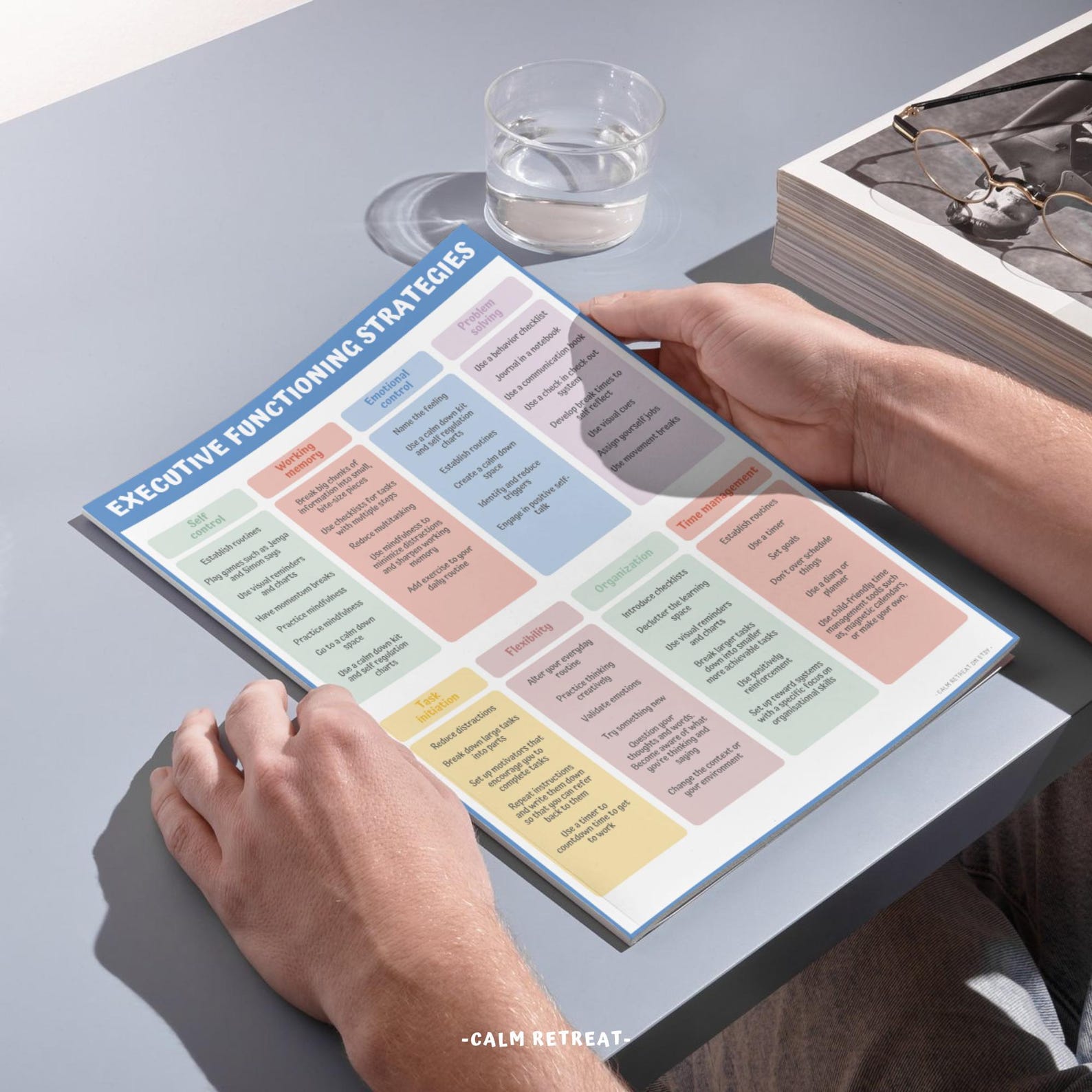 Executive Functioning Strategies, ADHD Worksheets, Autism, Mental ...