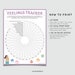 Feelings Emotions Monthly Tracker, Printable Worksheet for Kids ...