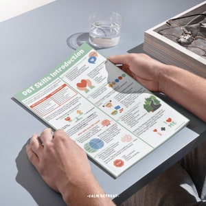 DBT Walking the Middle Path Skills Handout: Therapy Counseling Poster ...