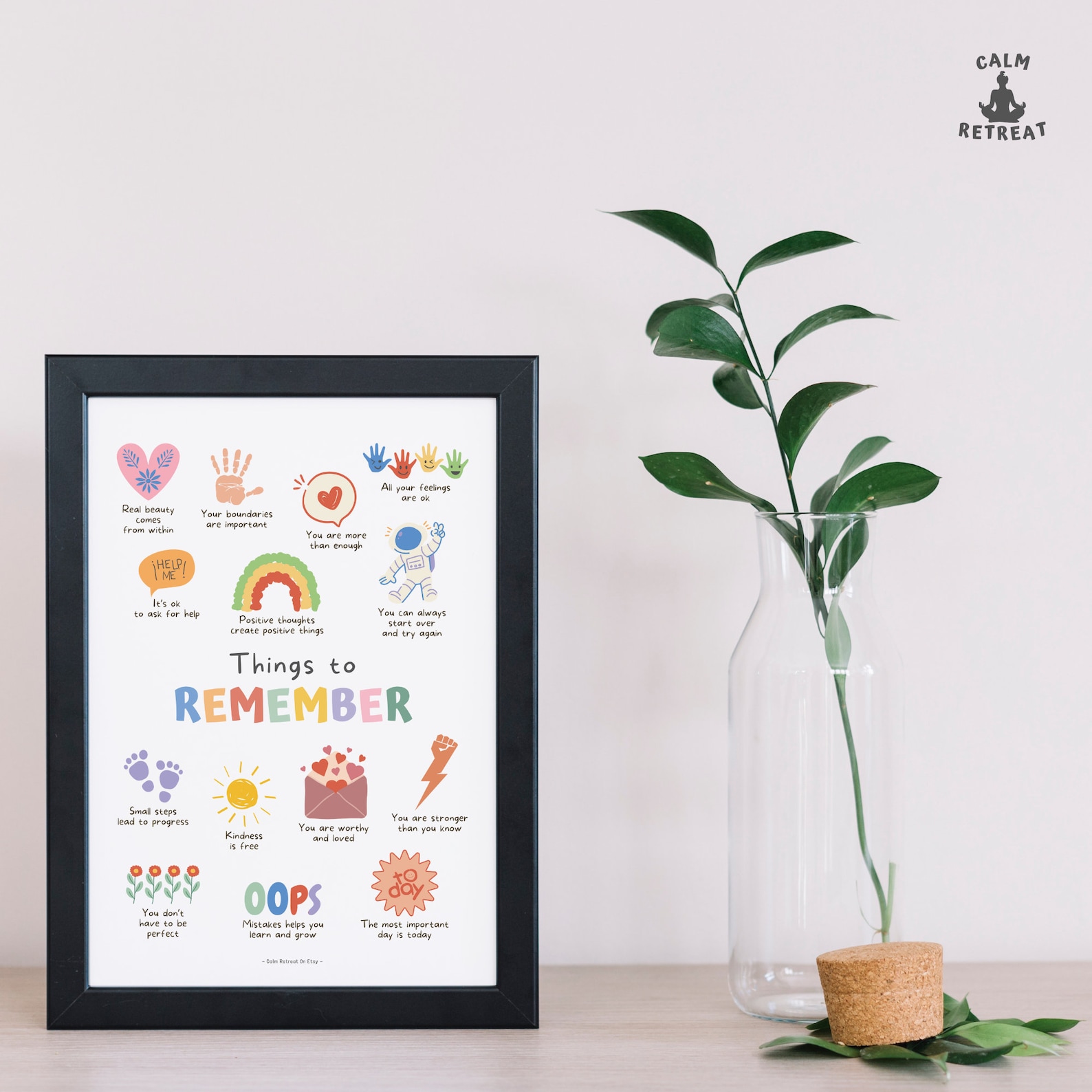 Things to Remember Poster: Therapy Office Decor (digital Download) - Etsy