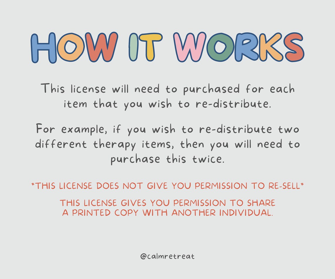 Commercial License - Permission to Re-distribute Products. One ...