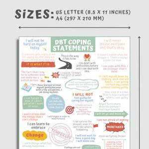 DBT Bundle, DBT Worksheets, DBT Cheat Sheet, Dbt Skills, Dbt Workbooks ...