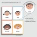 20 Feelings Emotions Flashcards for Kids & Teens Montessori - Etsy