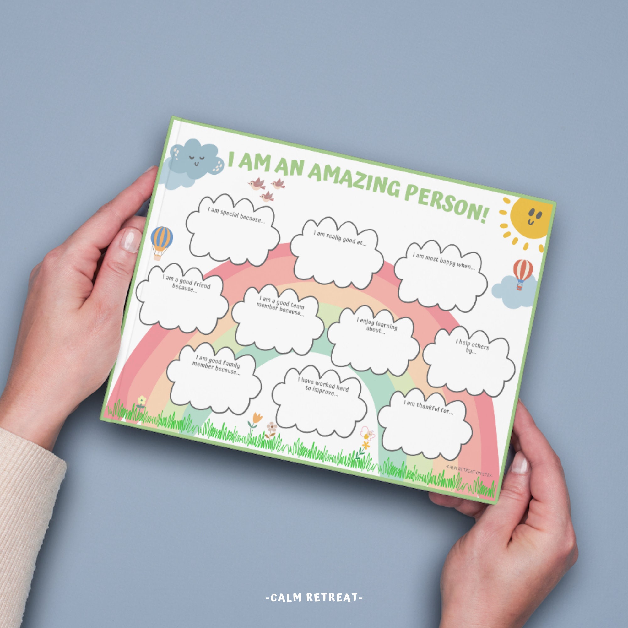 Self-esteem Worksheet, I Am an Amazing Person, Self Confidence Activity ...