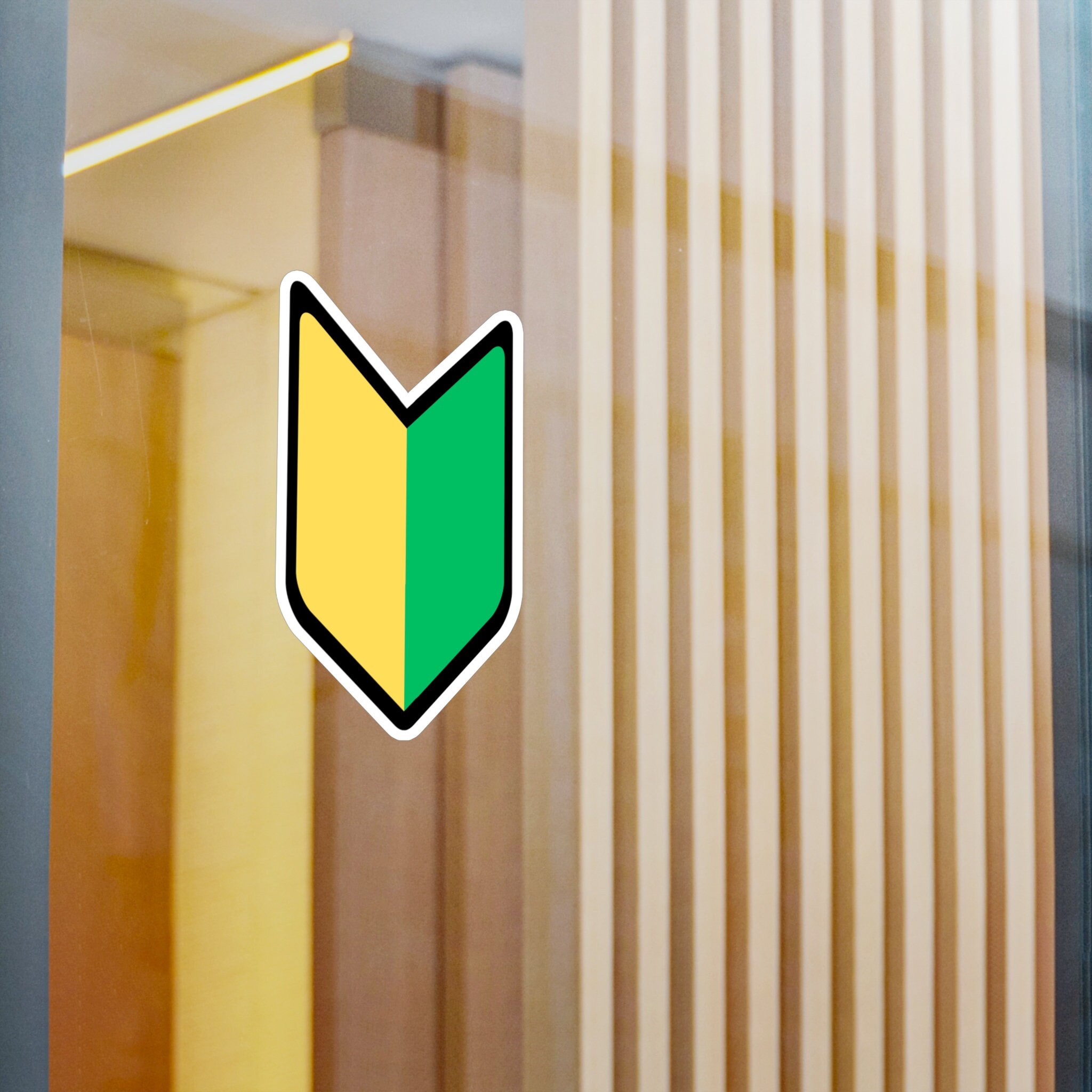 Japanese Beginner Mark for Driving Decal Sticker Wakaba Mark JDM - Etsy