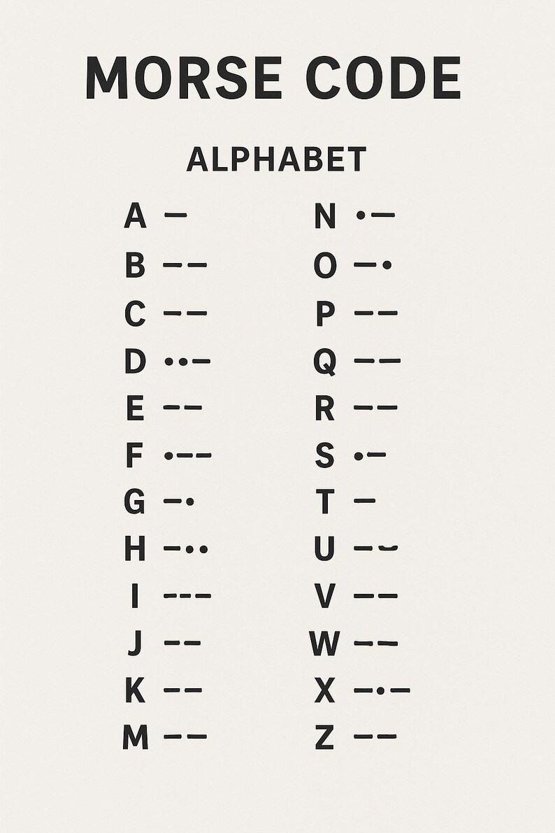 Always Morse Code Necklace–hidden Message Jewelry–meaningful Gift for ...