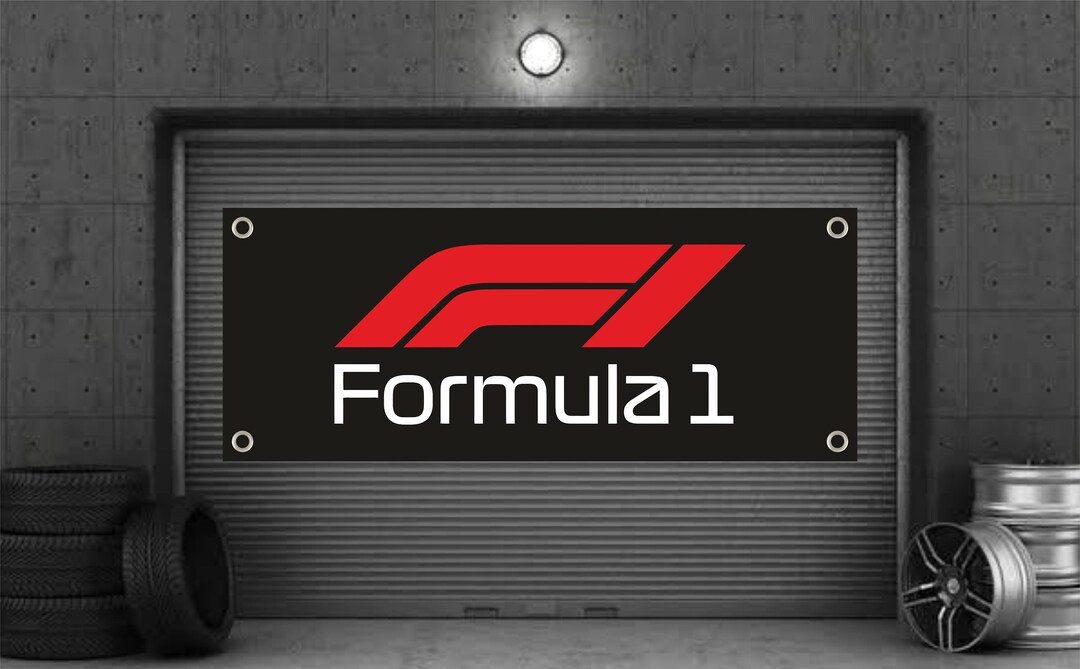 Formula One Logo Banner Vinyl Garage Sign,office or Showroom,flag ...