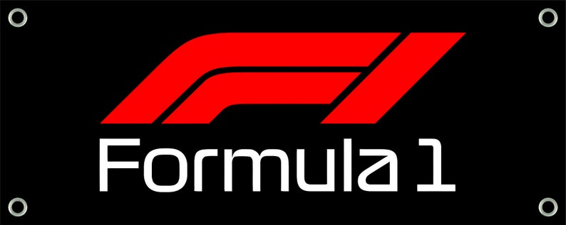 Formula One Logo Banner Vinyl Garage Sign,office or Showroom,flag ...