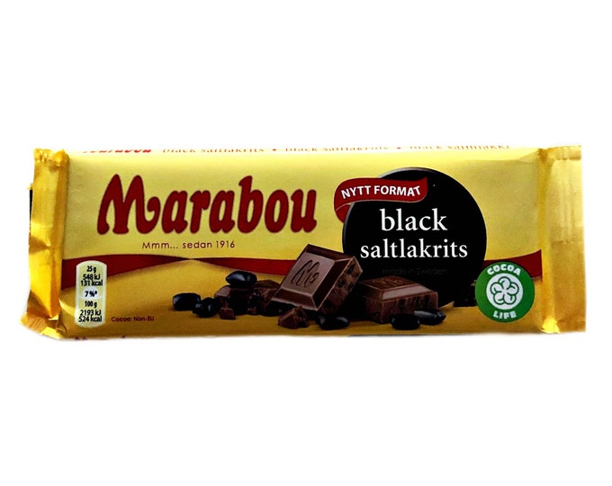 Swedish Marabou Milk Chocolate Daim, Oreo, Popcorn Licorice Raspberry ...