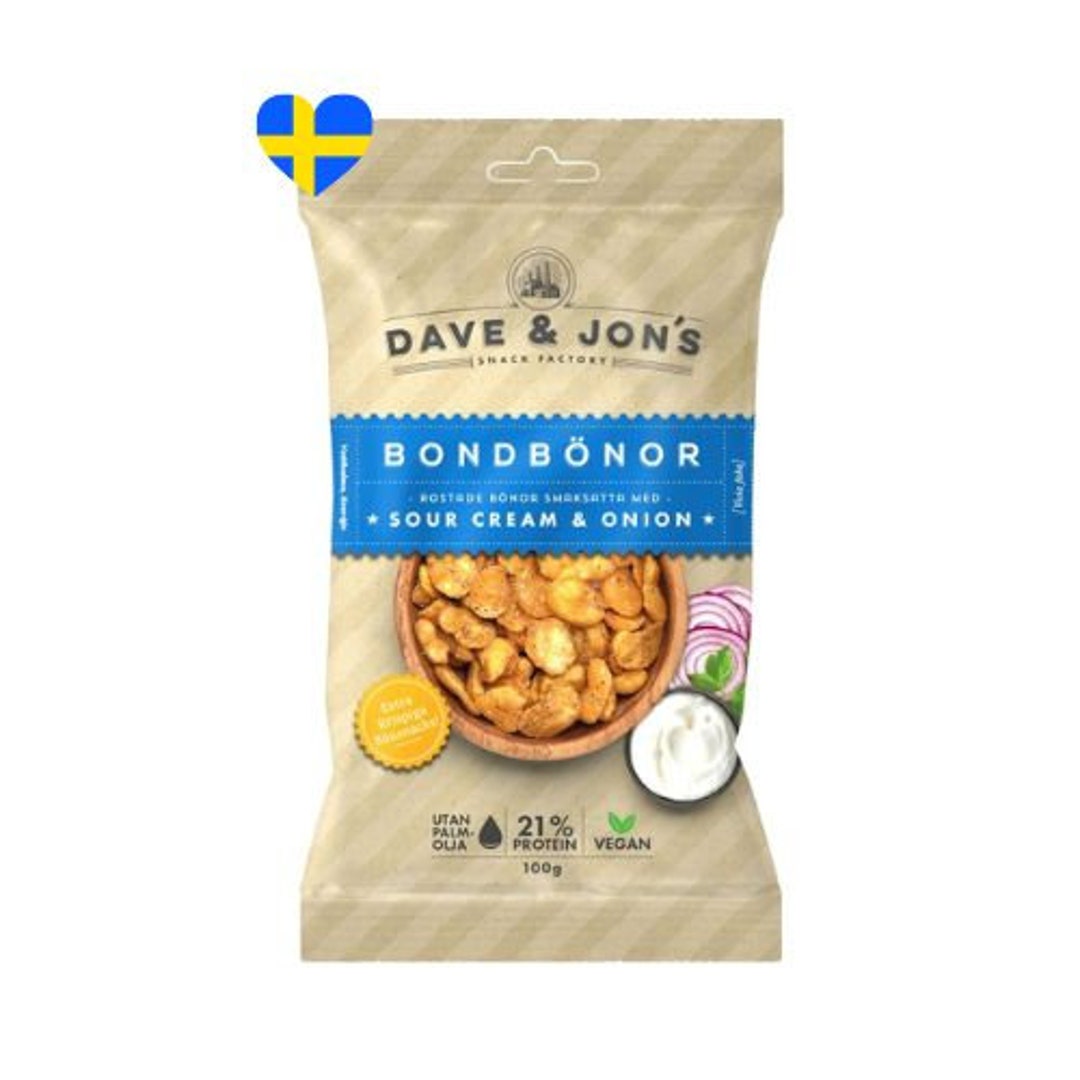 Roasted Broad Beans With Sour Cream and Onion, Bondbönor Rostade ...