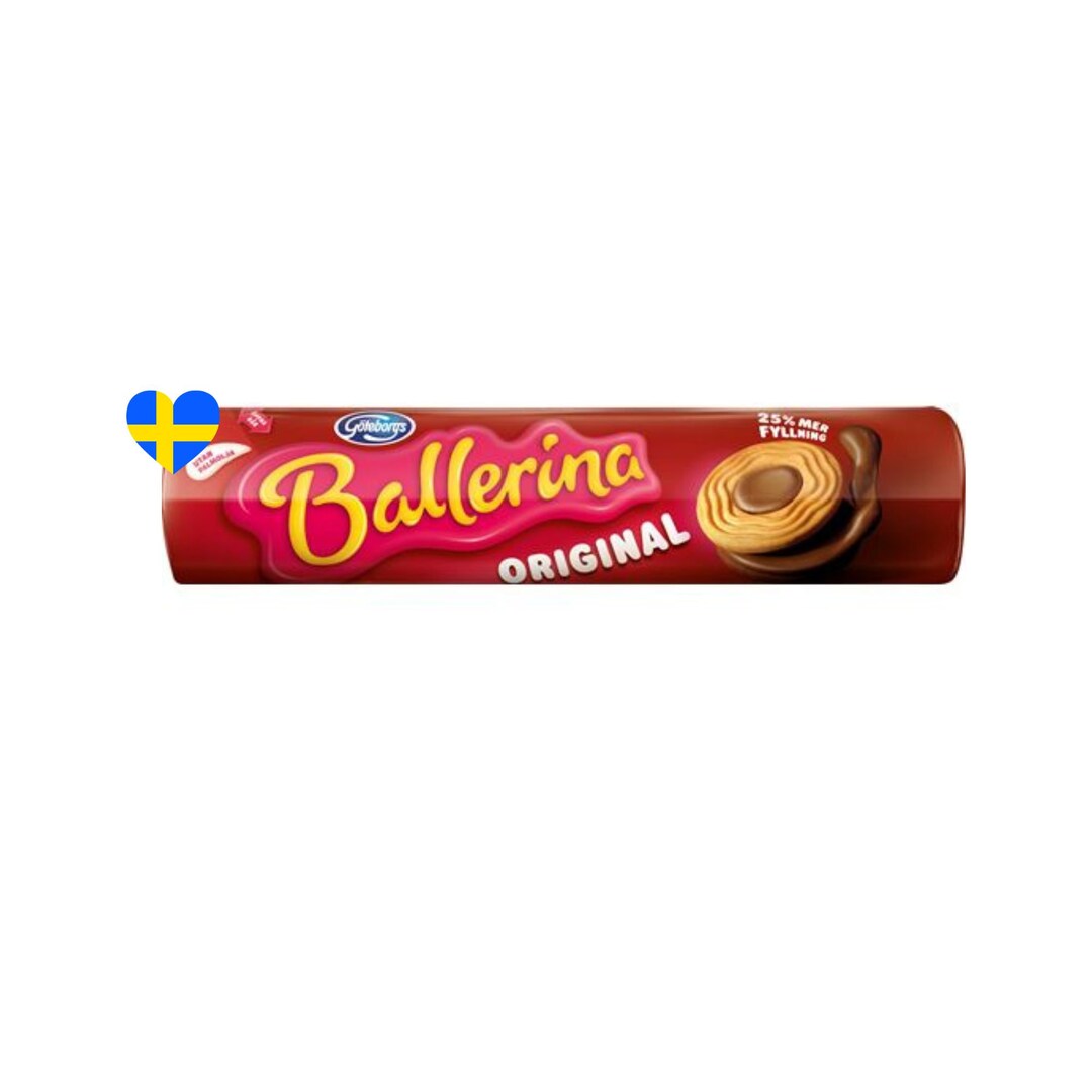 Swedish Cookies Ballerina, Chocolate-filled Cookie Biscuits, Gothenburg ...