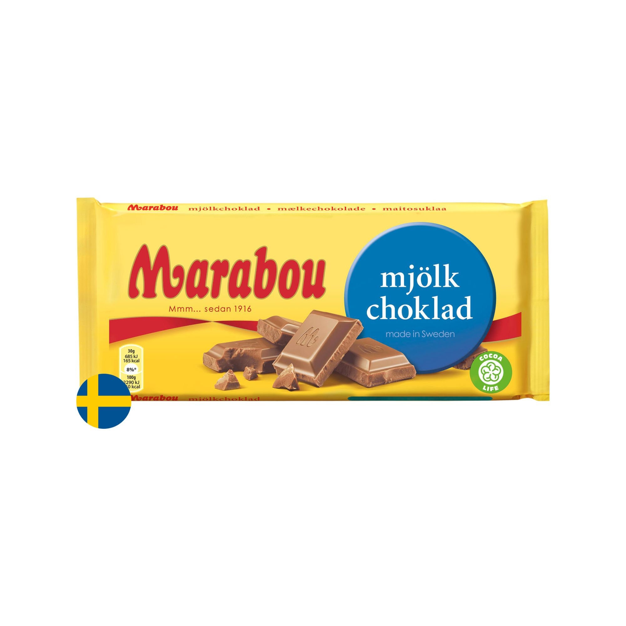 Marabou Milk Chocolate 200g 7 Oz. Mjölkchoklad Swedish - Etsy