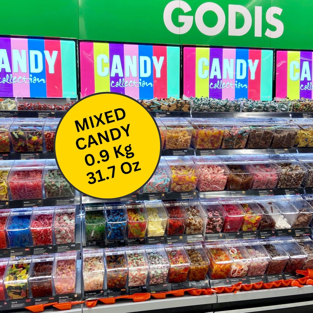 Swedish Mixed Candy, Lösgodis, Bubs, Godis, Fika, Gifts, Swedish Candy ...