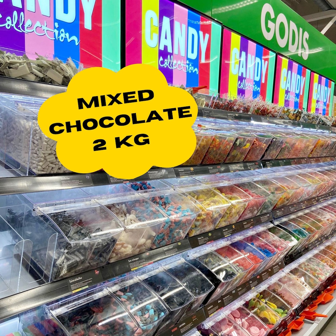 2 KG Swedish Chocolate Loose Candy, Choklad Godis, Chocolate Candies ...