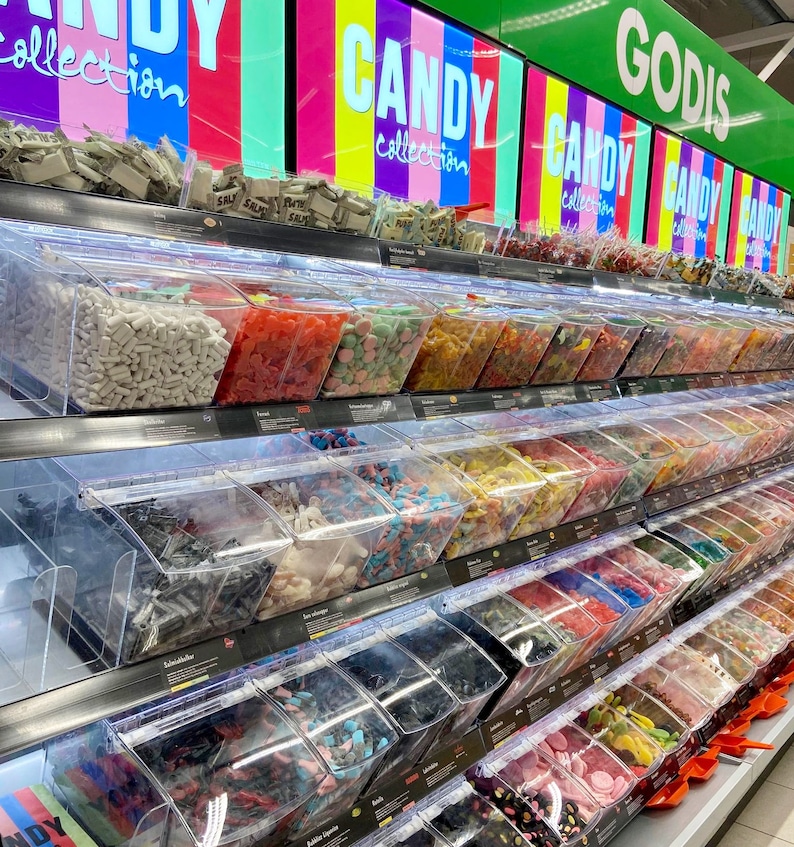Swedish Loose Candy, Mixed Candies From Sweden, Lösgodis, Lördagsgodis ...