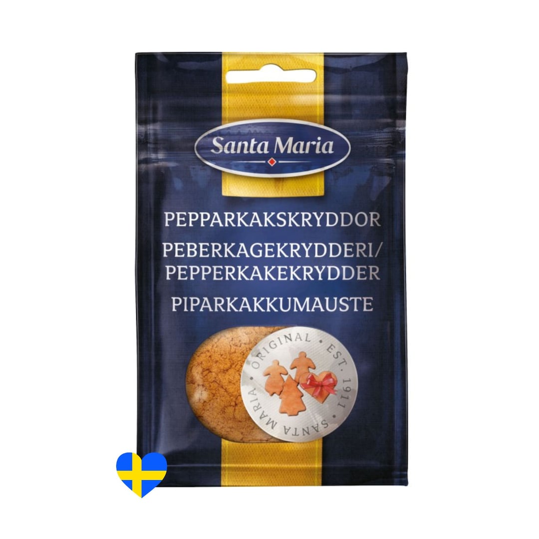 Swedish Gingerbread Spice, Pepparkakskryddor, Ginger Bread Spice Mix ...